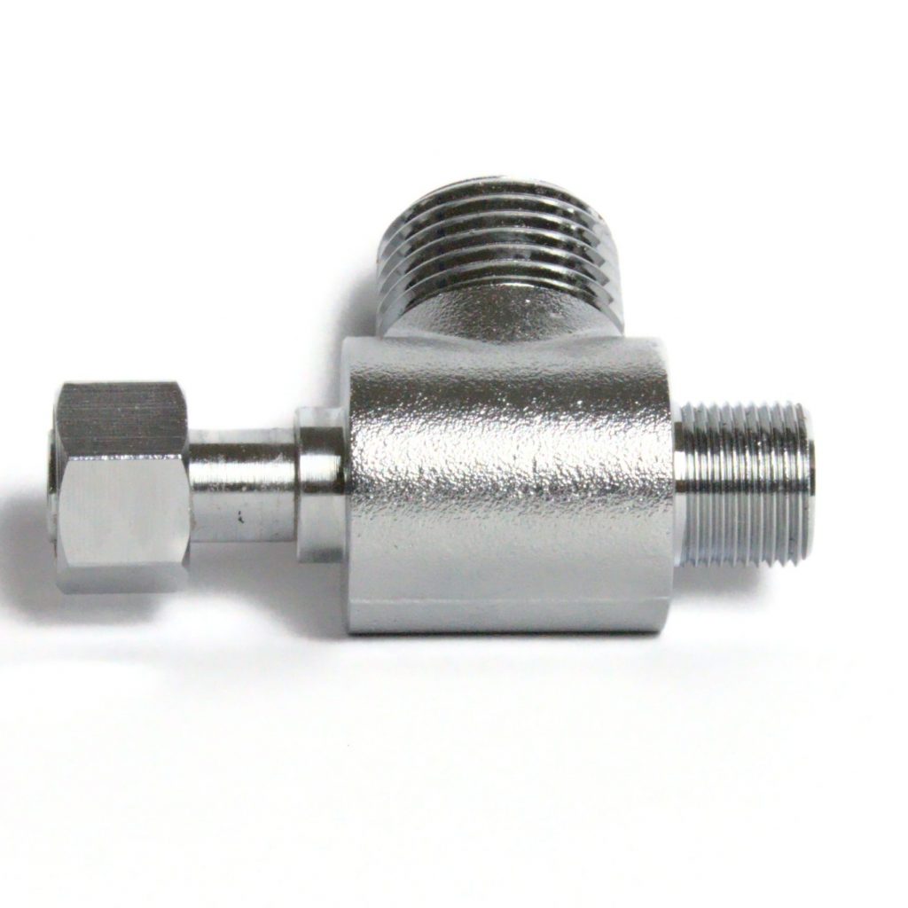 Bidet T-Valve for Skirted Toilets - ManyBidets