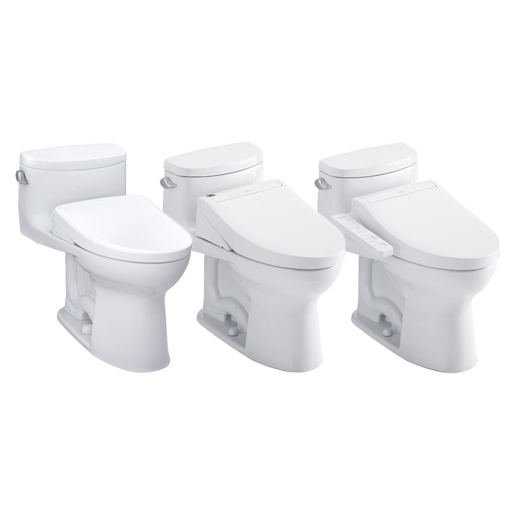 TOTO Supreme II Toilet and Bidet Seat WASHLET+ Systems - ManyBidets