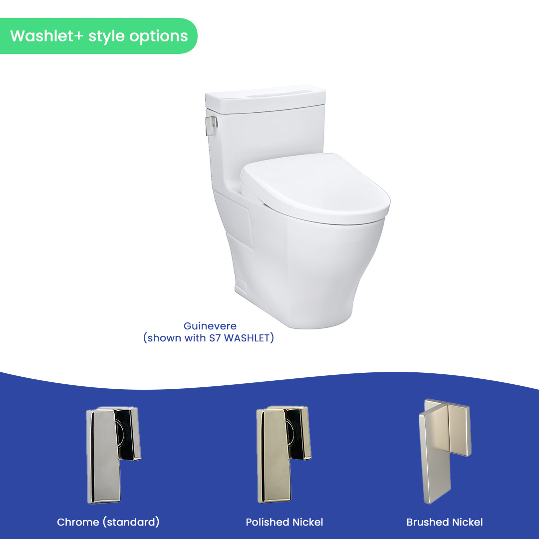 TOTO Legato Toilet and Bidet Seat WASHLET+ Systems - ManyBidets