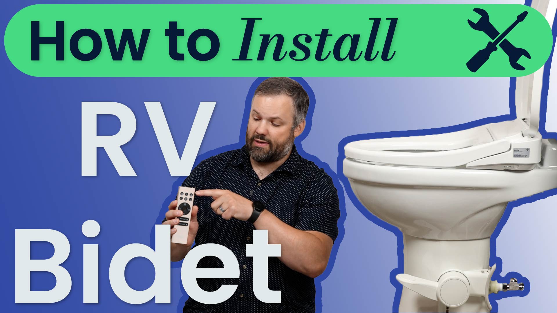 Installing the Eco NOVA Bidet Seat in Your RV - Many Bidets