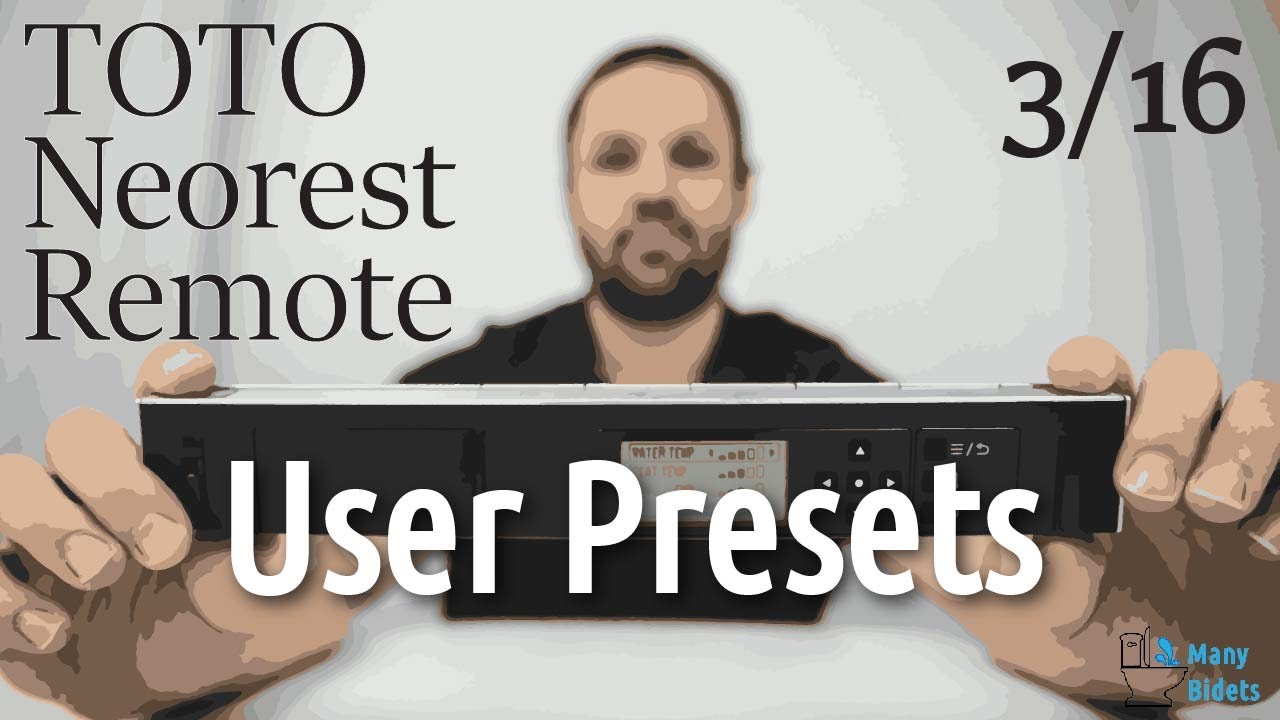 Personalize your TOTO Neorest remote options